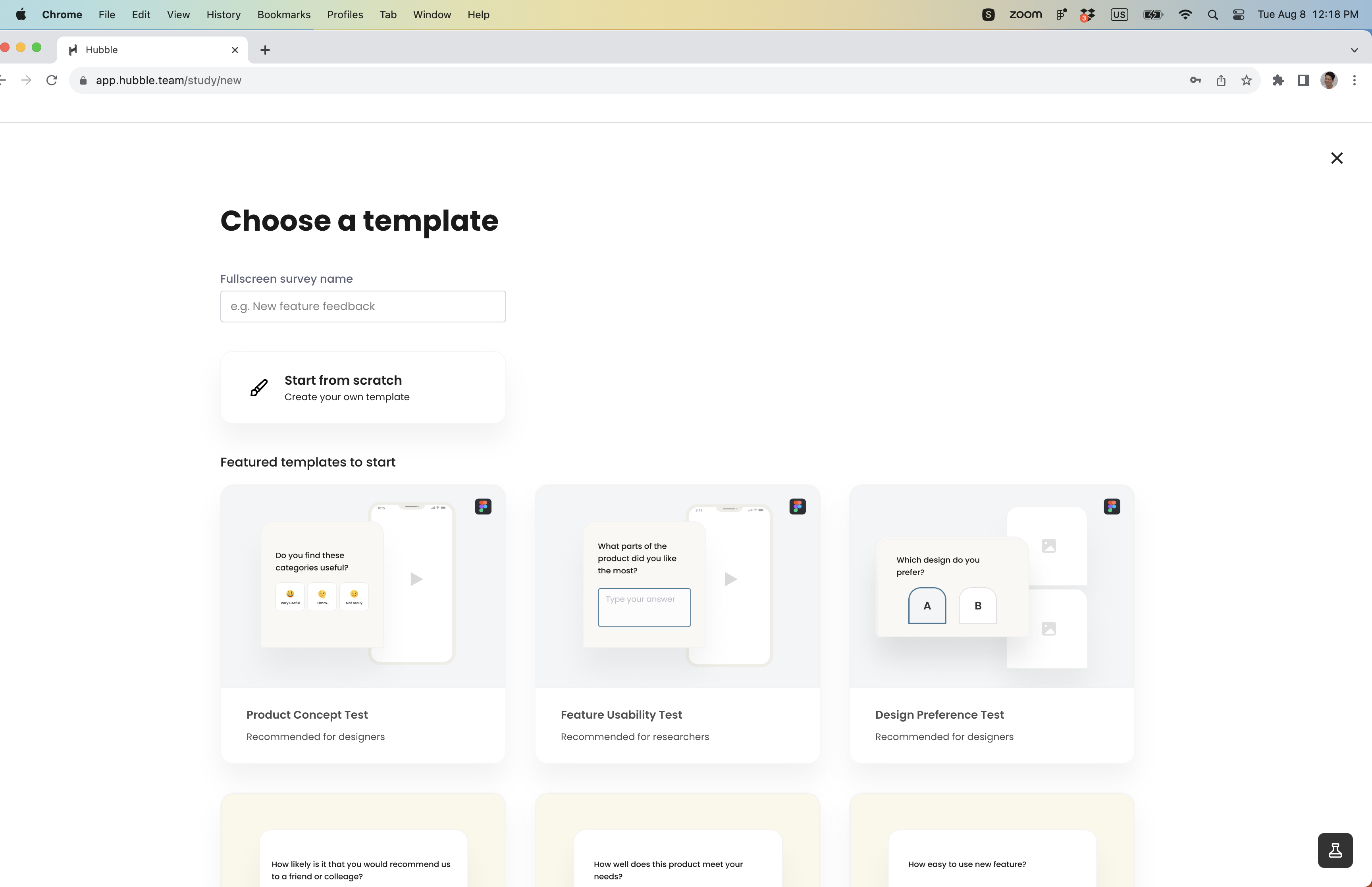 How To Create Unmoderated Prototype Tests Using Hubble Hubble 1026
