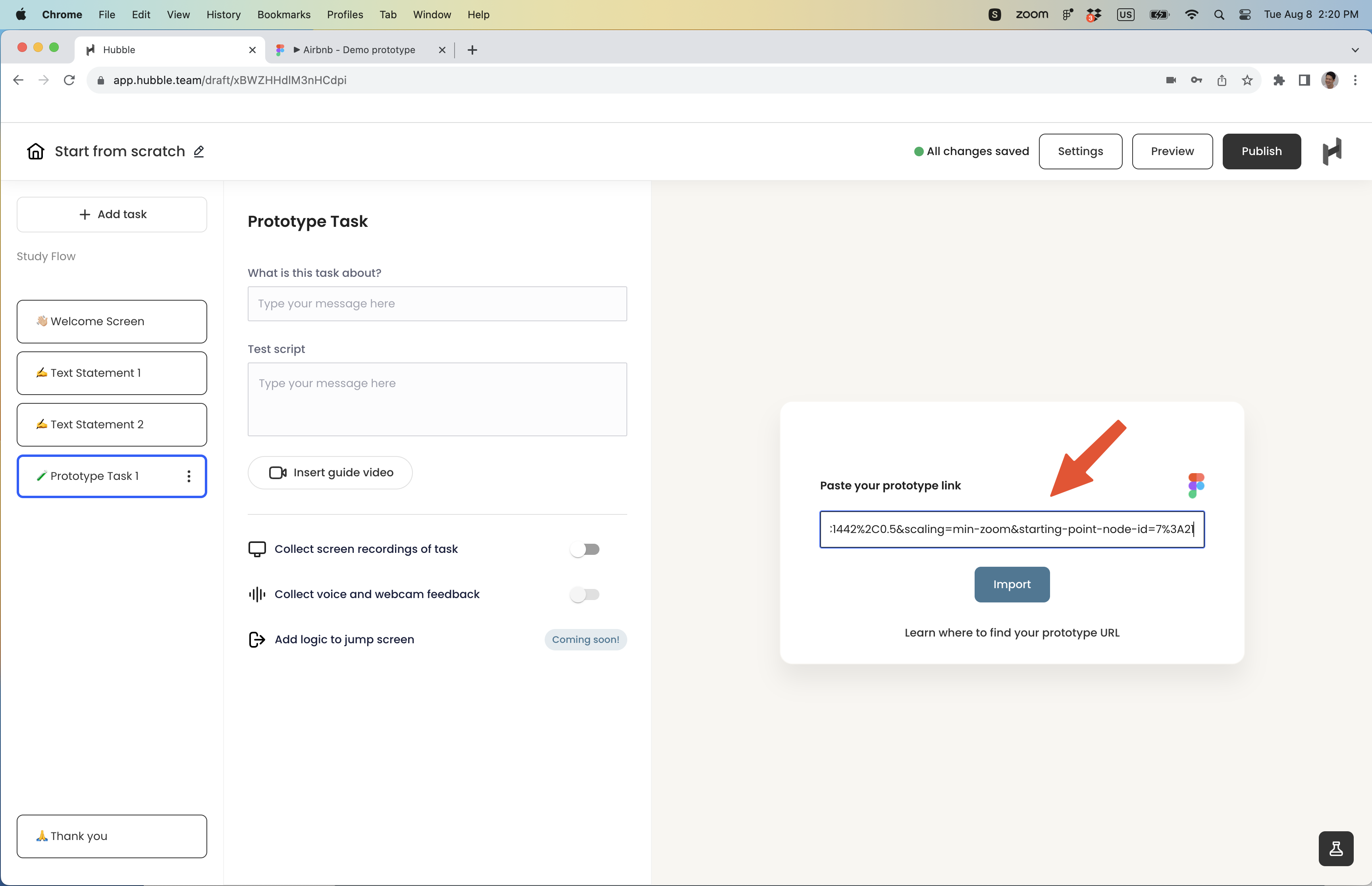 How To Create Unmoderated Prototype Tests Using Hubble Hubble 5317