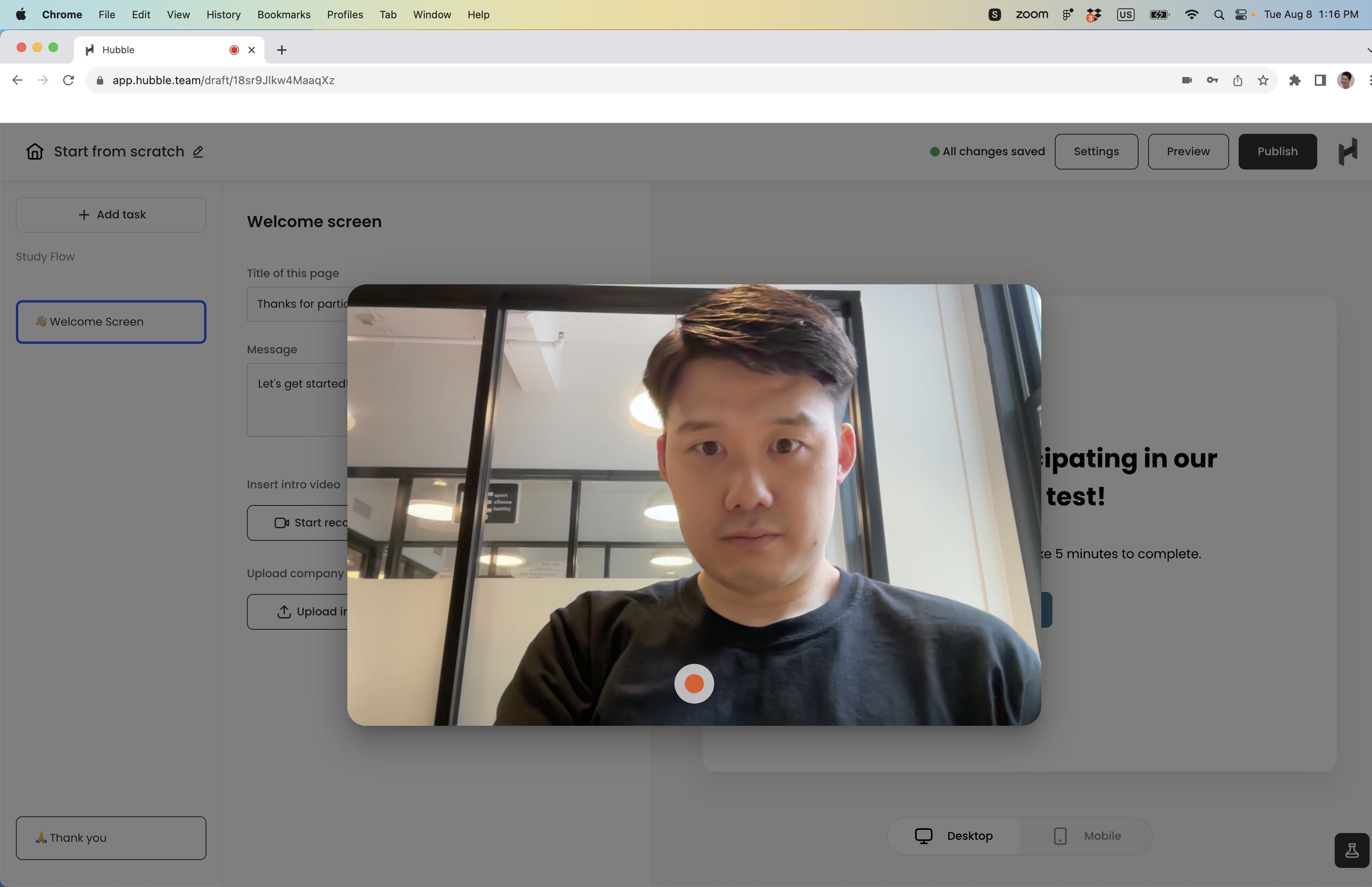 How To Create Unmoderated Prototype Tests Using Hubble Hubble 5753