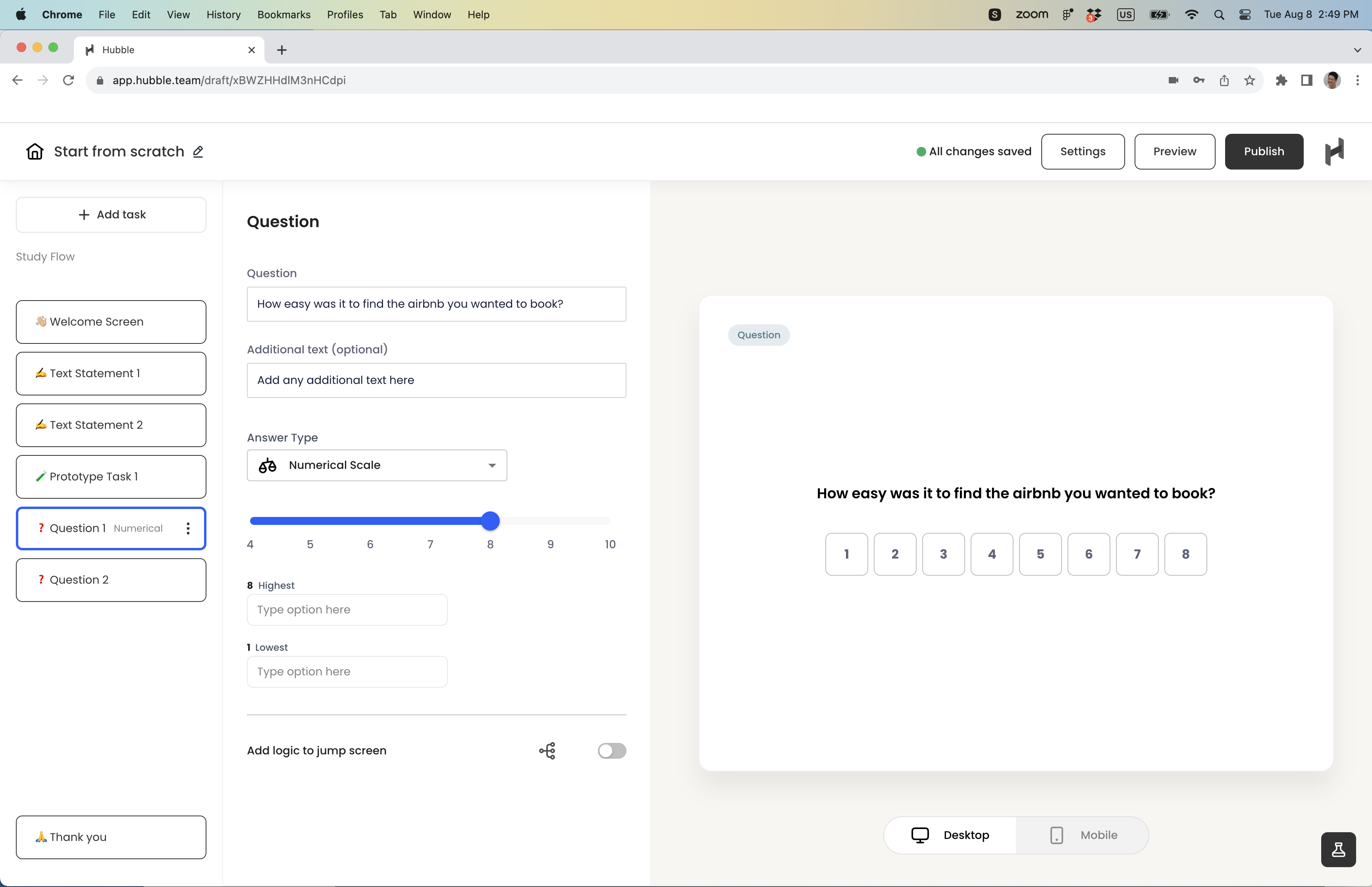 How To Create Unmoderated Prototype Tests Using Hubble Hubble 6890