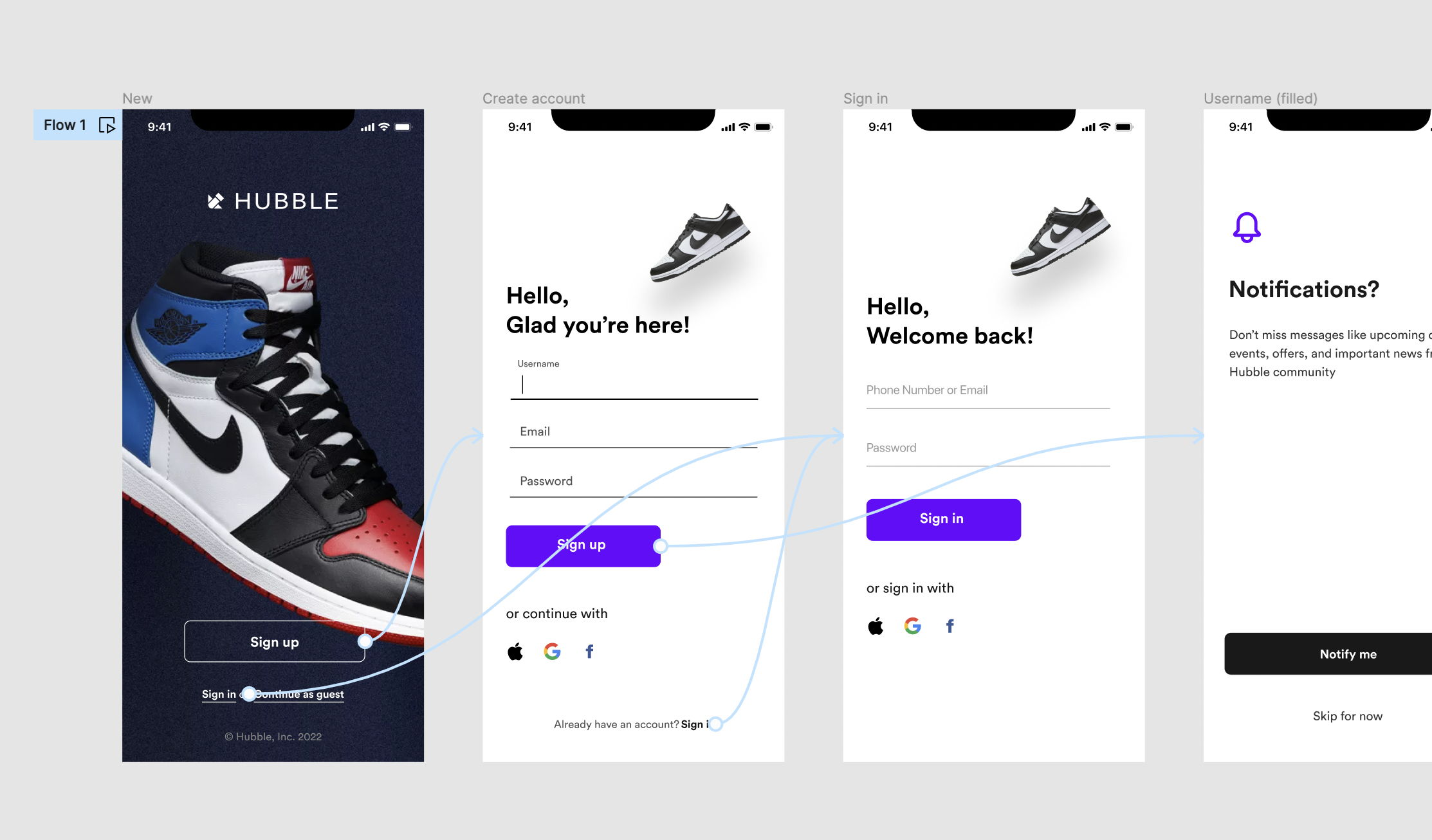 How To Optimize A Figma Prototype For Hubble Hubble 4874