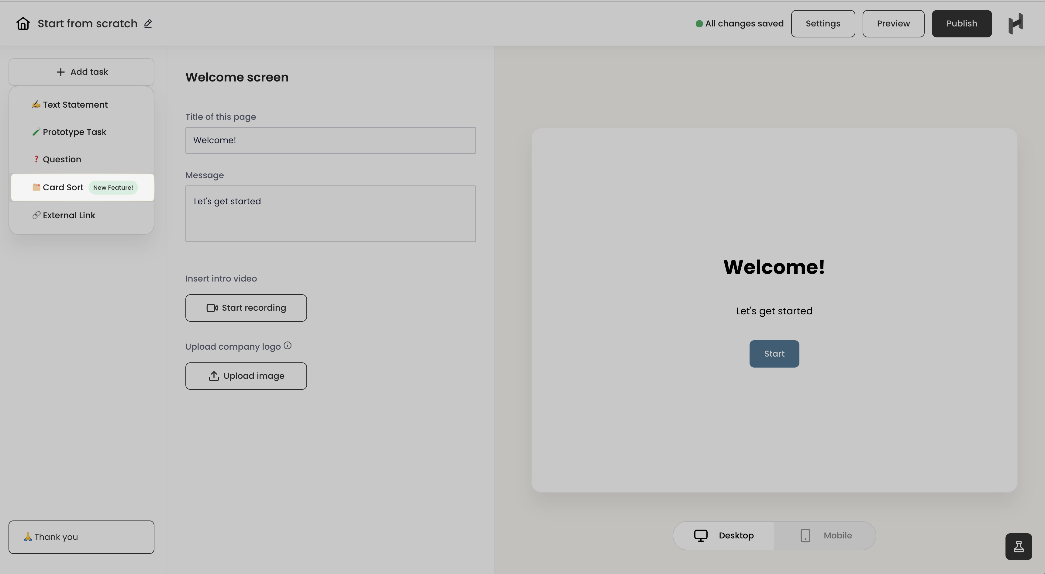 Evaluate information architecture using card sort – Hubble