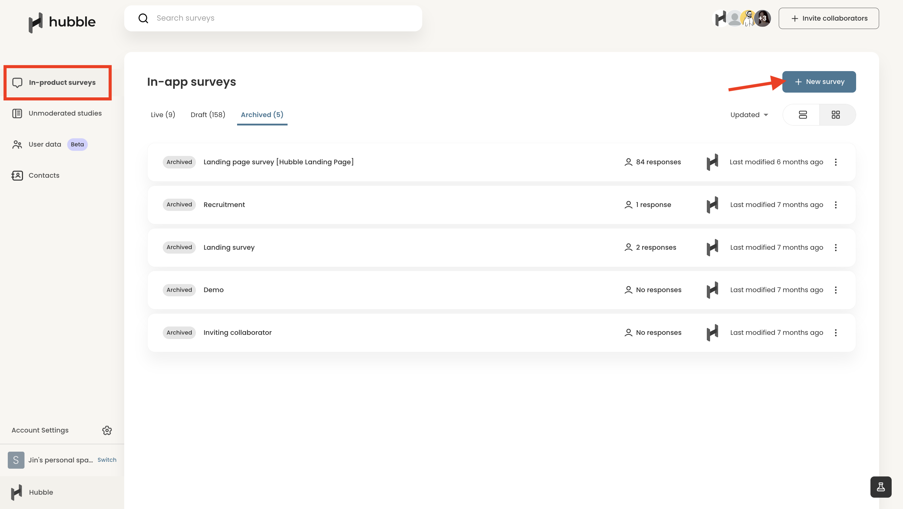 Using SDK to manually connect to surveys – Hubble